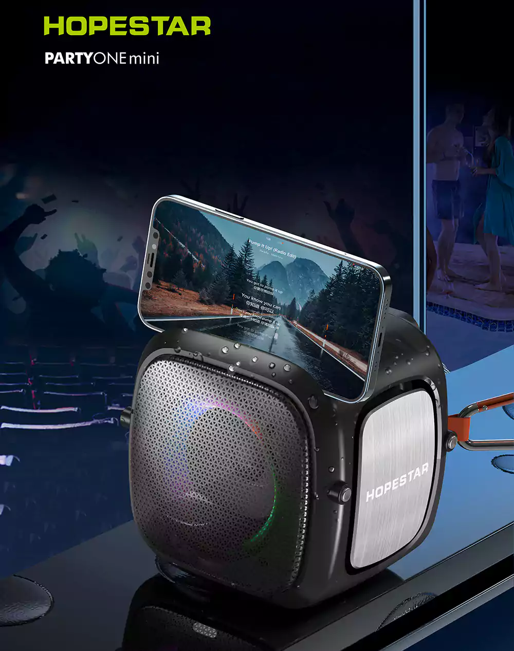 Hopestar Partyone Mini Outdoor Wireless Speaker Price in Bangladesh