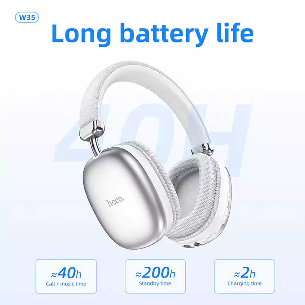 Hoco W35 HiFi Wireless Bluetooth Headphones Price in Bangladesh