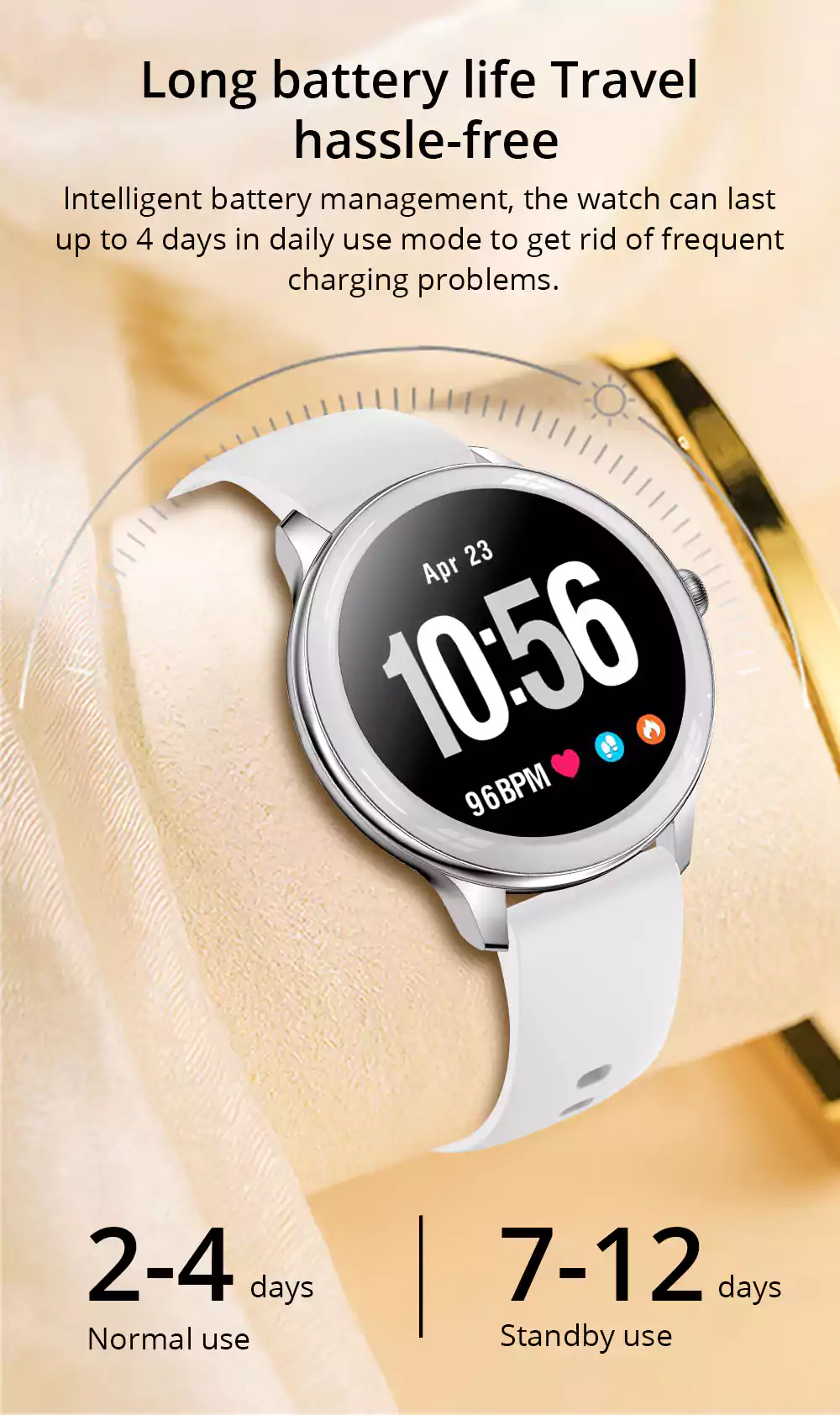 COLMI V33 Waterproof Ladies Smartwatch Price in Bangladesh
