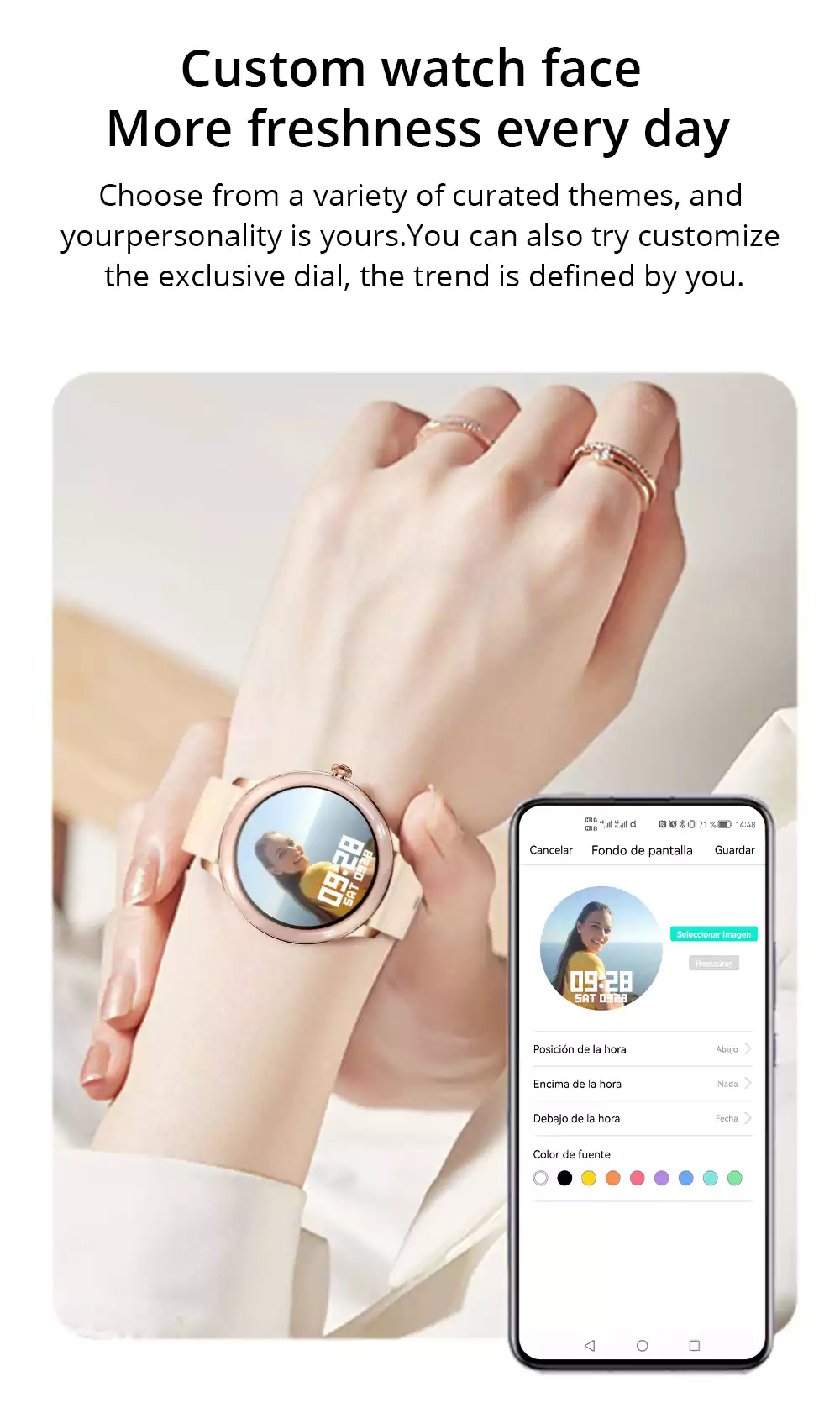 COLMI V33 Waterproof Ladies Smartwatch Price in Bangladesh