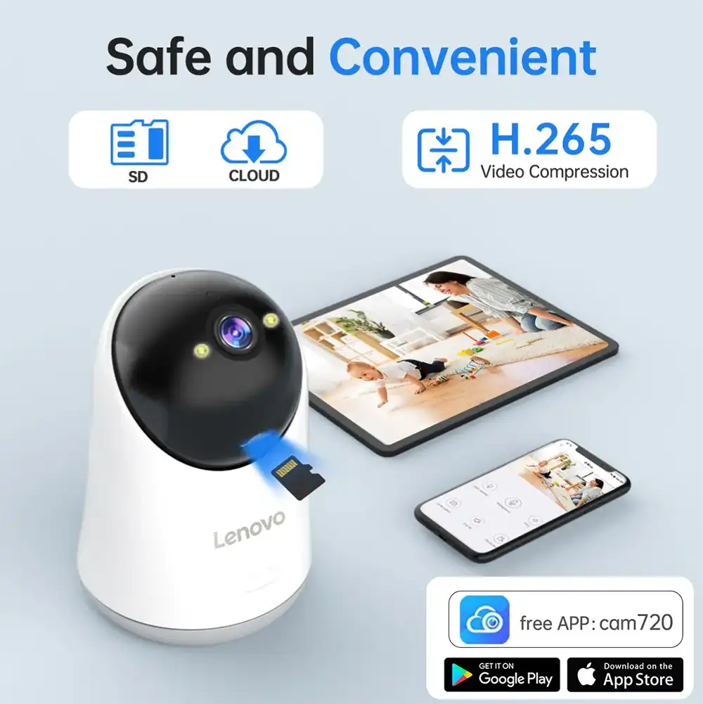 Lenovo C33 Smart Camera 3mp Price in Bangladesh