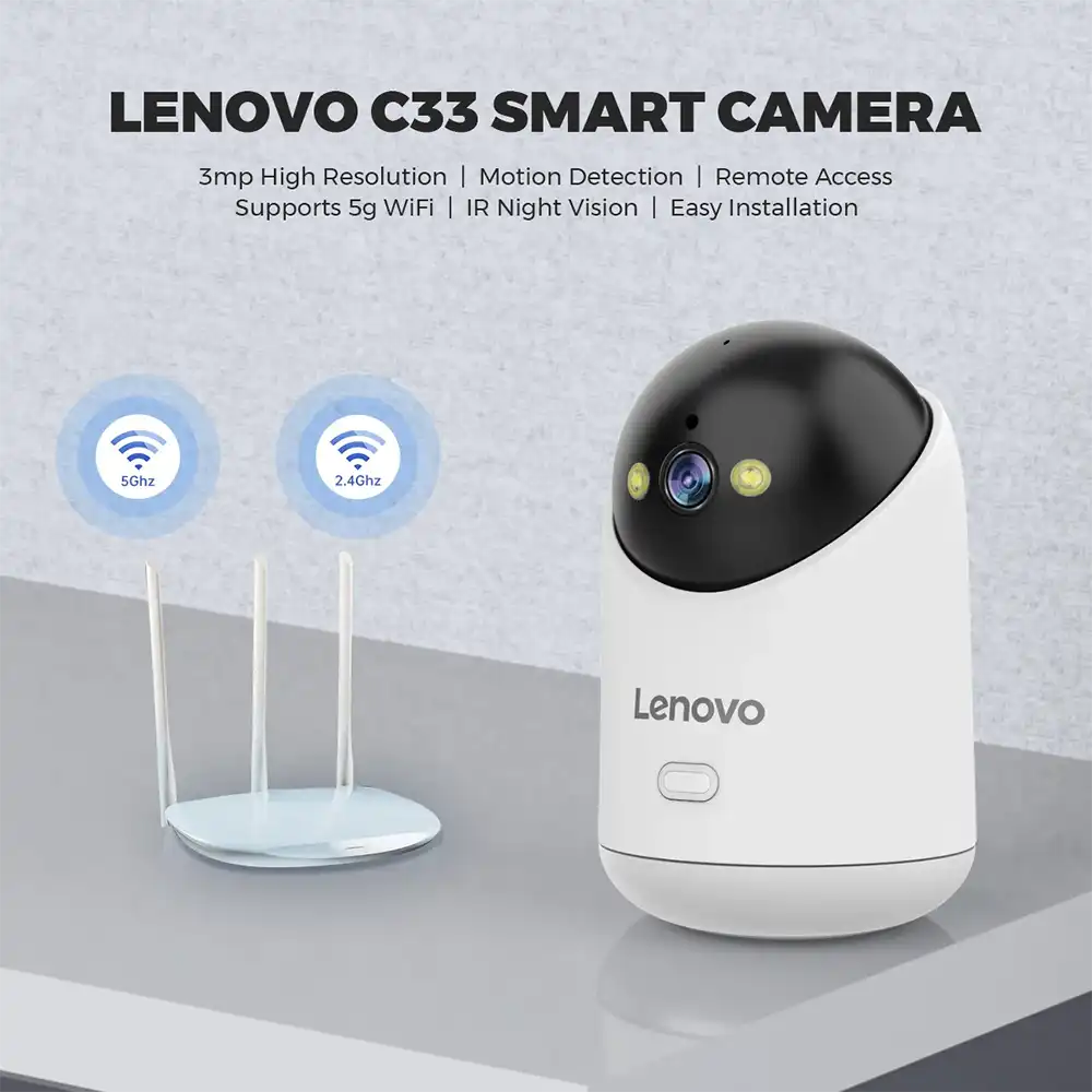 Lenovo C33 Smart Camera 3mp Price in Bangladesh