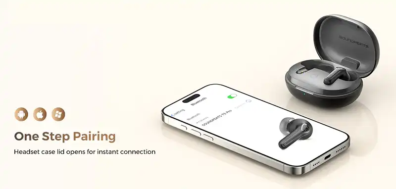 SoundPEATS T3 Pro ENC TWS Earbuds Price in Bangladesh | Gadget Track BD